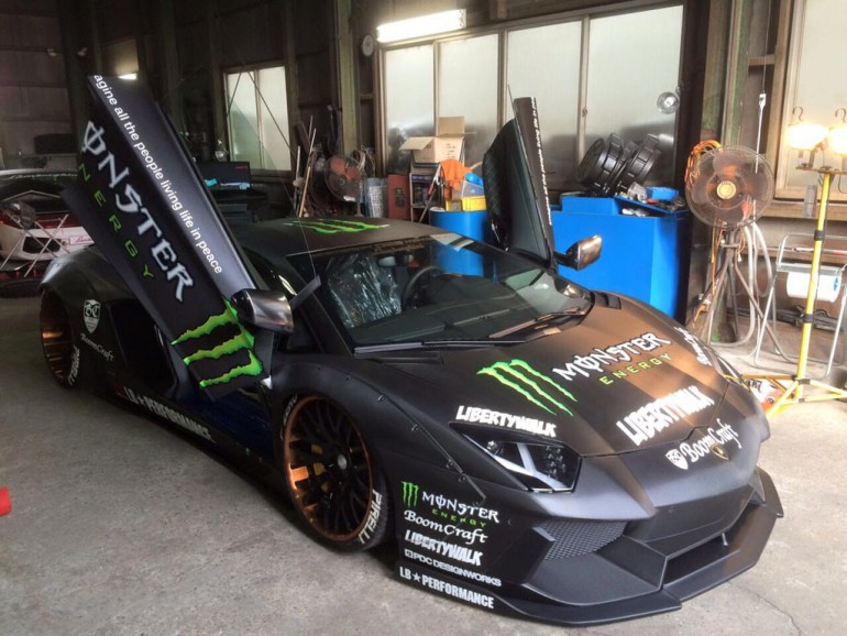 兰博基尼Aventador Monster Livery | 咱车